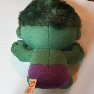 Ty | Toys | Marvel Ty Incredible Hulk Plush Beanie Babies Green Comic ...